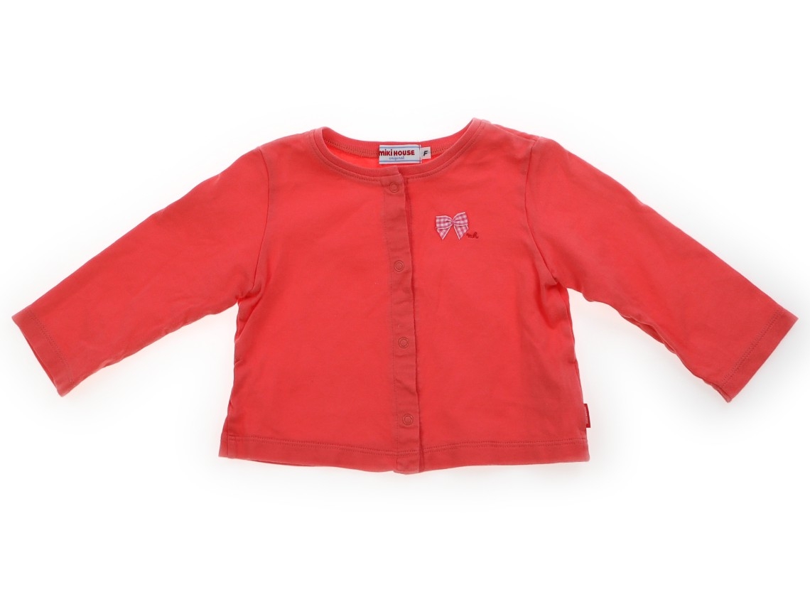 【最大90%OFF】カーディガンの子供服(ミキハウス/70サイズ) | キャリーオン