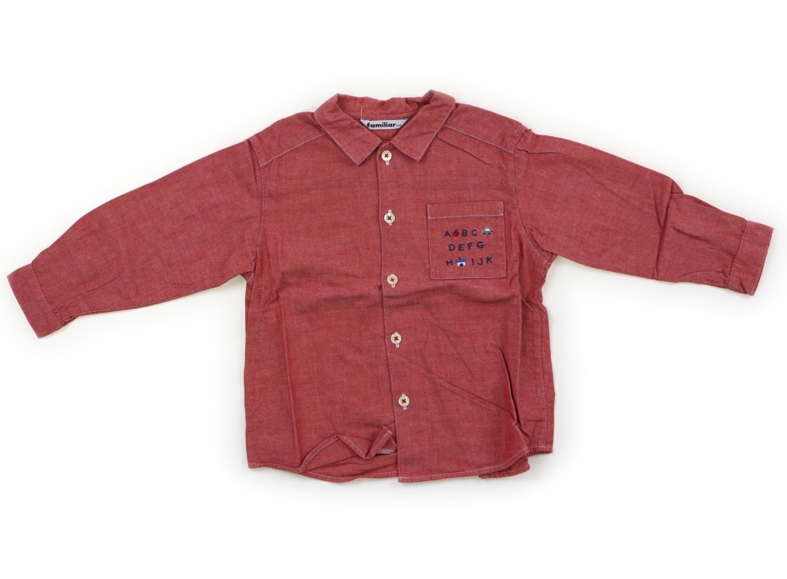 【最大90%OFF】シャツ・ブラウスの子供服(ファミリア/100サイズ) | キャリーオン